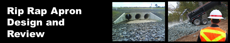 Course: E&S Manual Chapter 9: Riprap Apron Design & Review
